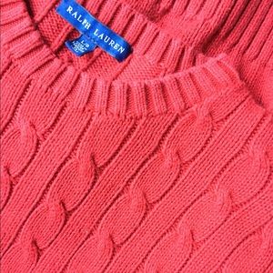 Ralph Lauren | Sweaters | Red Sweater | Poshmark